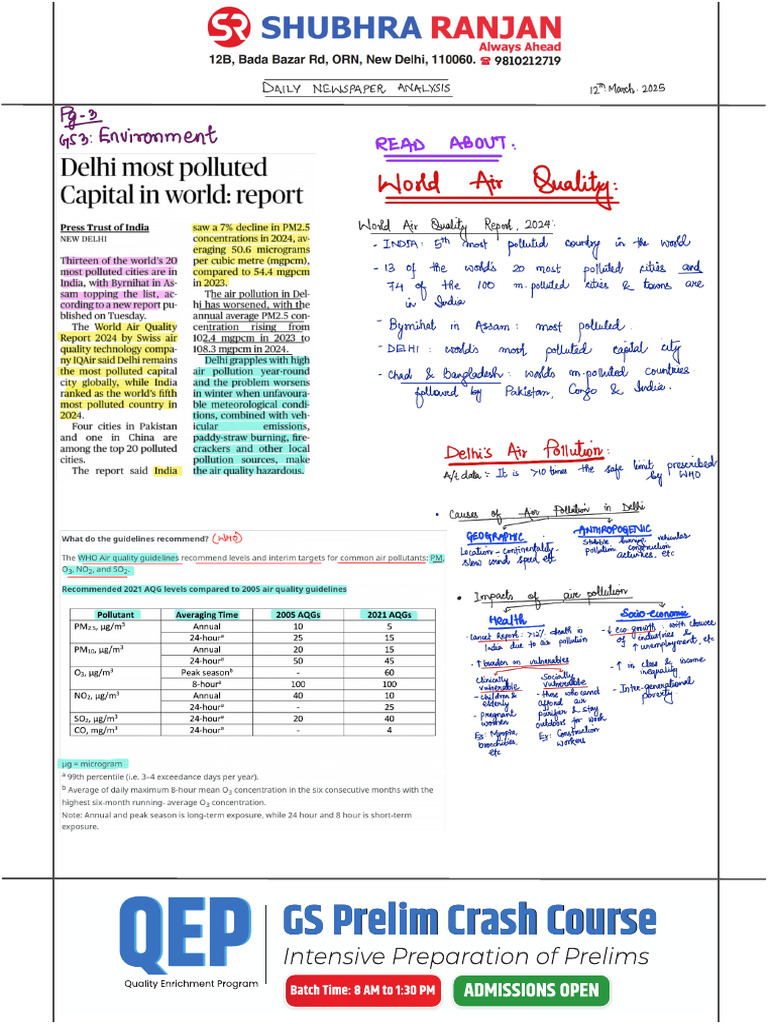12th March Newspaper | PDF
