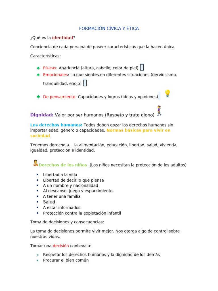 Identidad Y Derechos Humanos En La ética Pdf