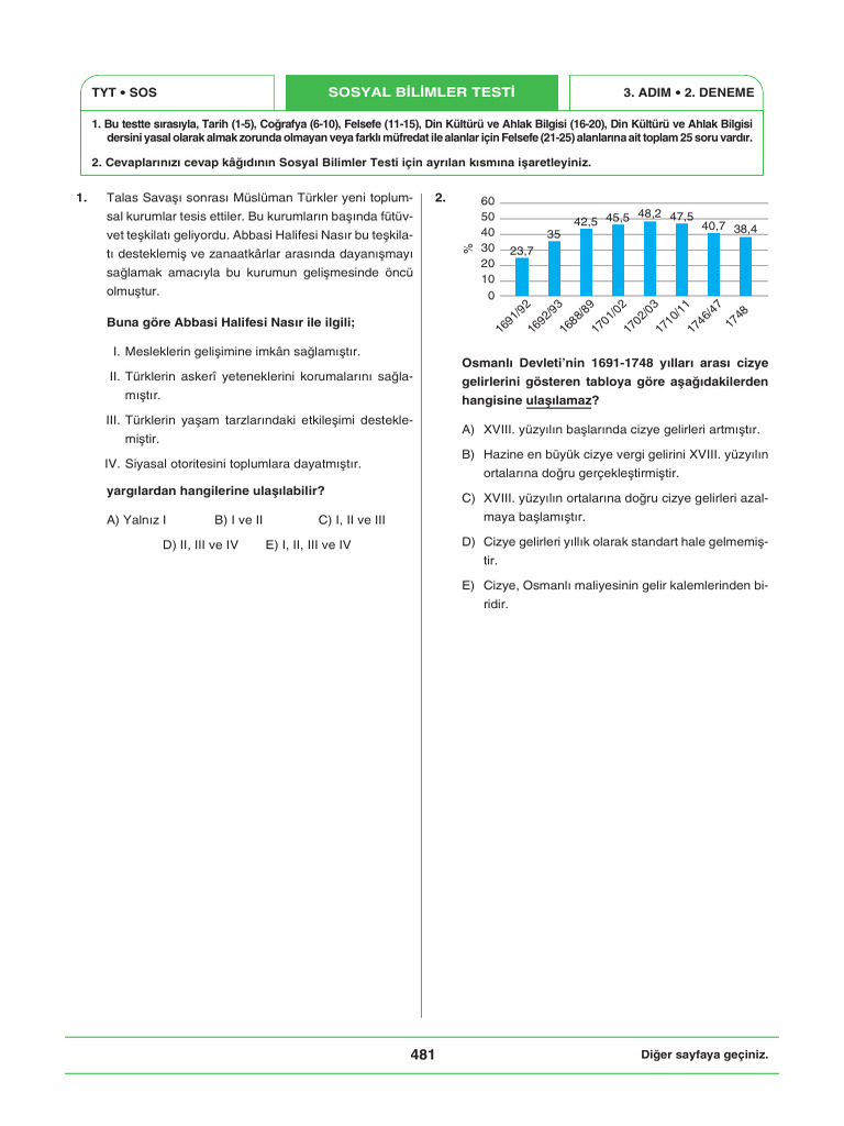 Tyt Tarih Meb 3 - 2 | PDF