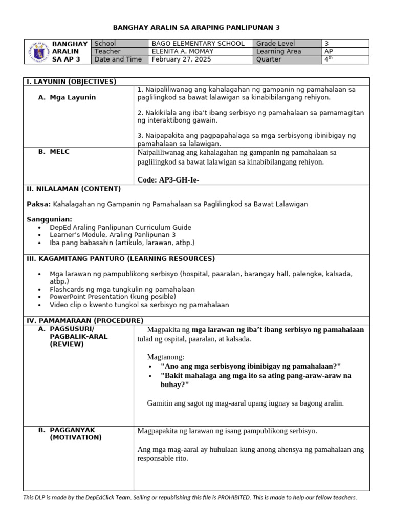 Co - Q4 - DLP - Ap 3 | PDF
