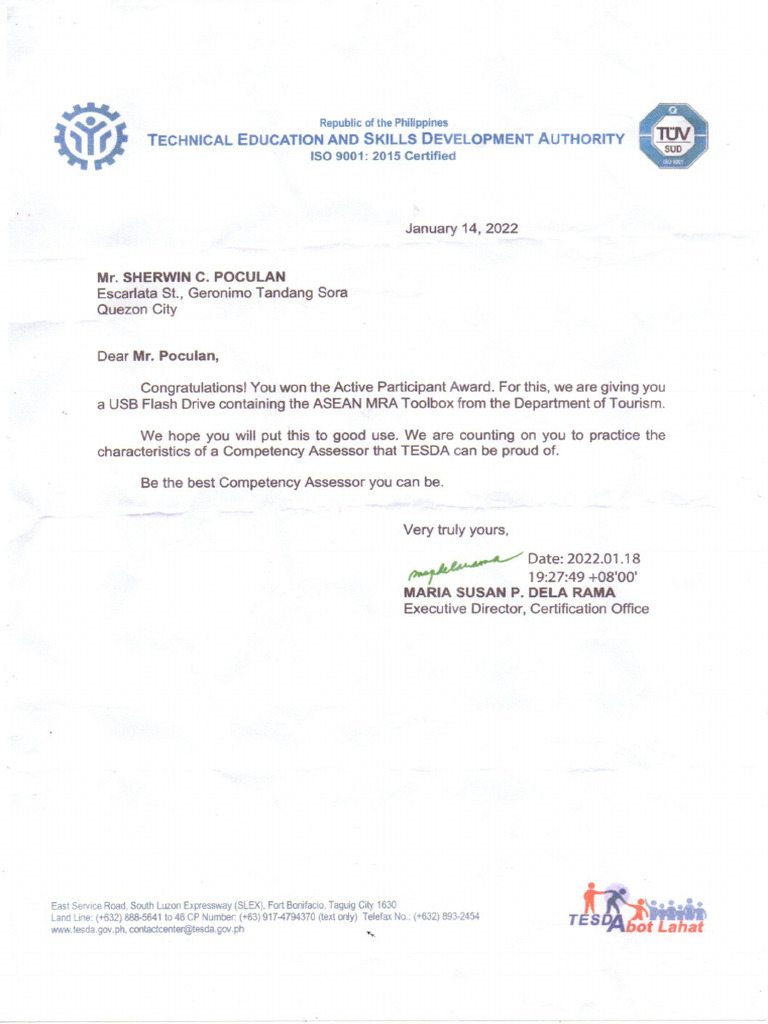 ASEAN MRA Award | PDF