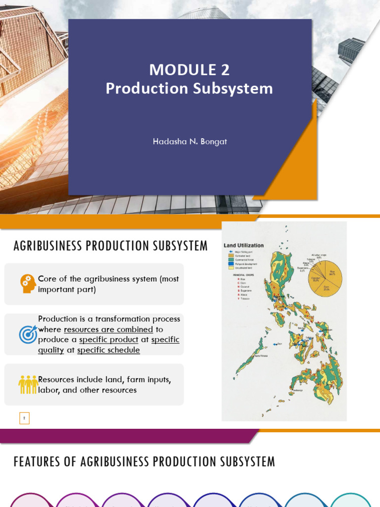 Production Subsytem - Ns | PDF | Agriculture | Intensive Farming