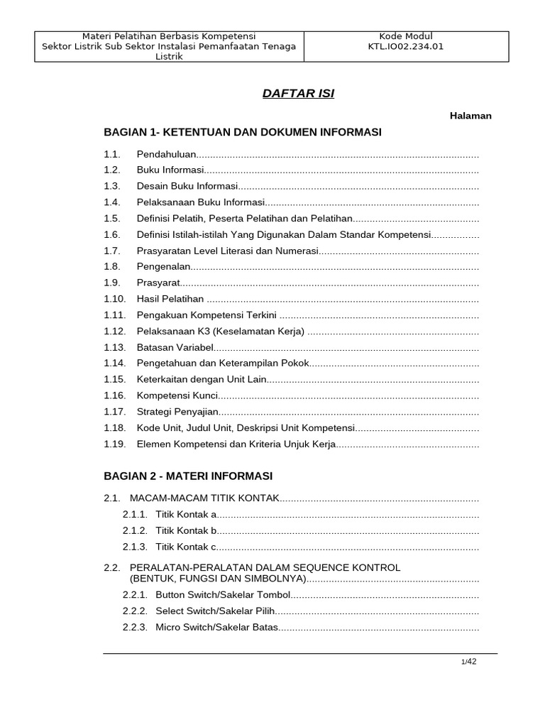 Ktl.io02.234.01 Informasi | PDF