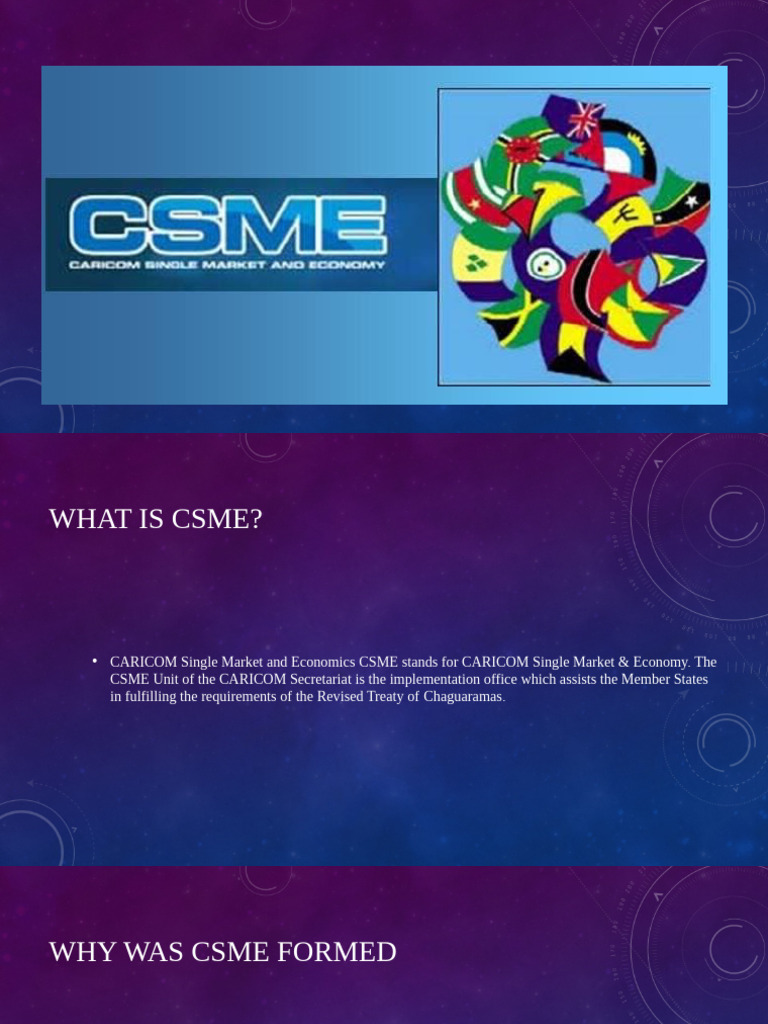 SS Powerpoint Presentation Csme | PDF | Economies | Business
