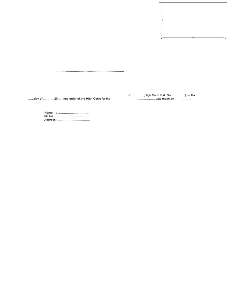 Winding Up Order Notice - Companies Act 2016 | PDF