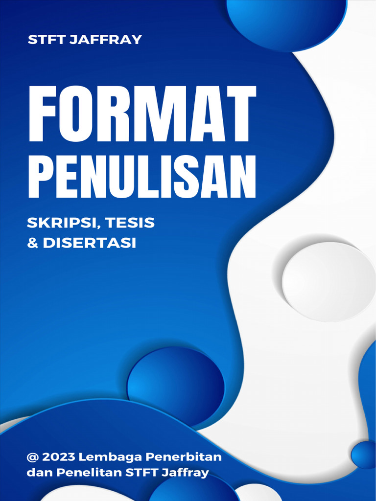 Panduan Format Skripsi dan Tesis | PDF