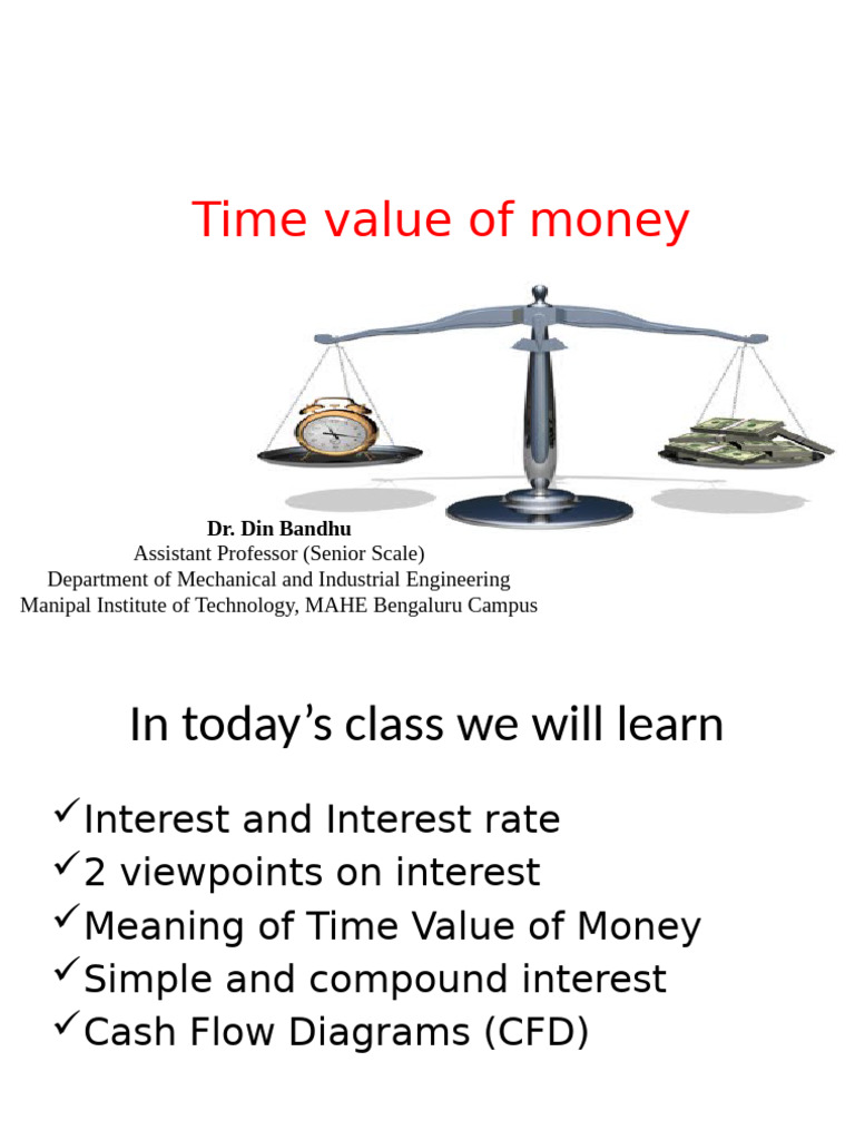 Understanding Time Value of Money Concepts | PDF | Interest | Interest ...