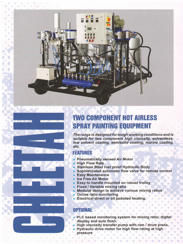 VR Coating Pumps CHEETAH - PDF | PDF | Chemical Engineering | Gases