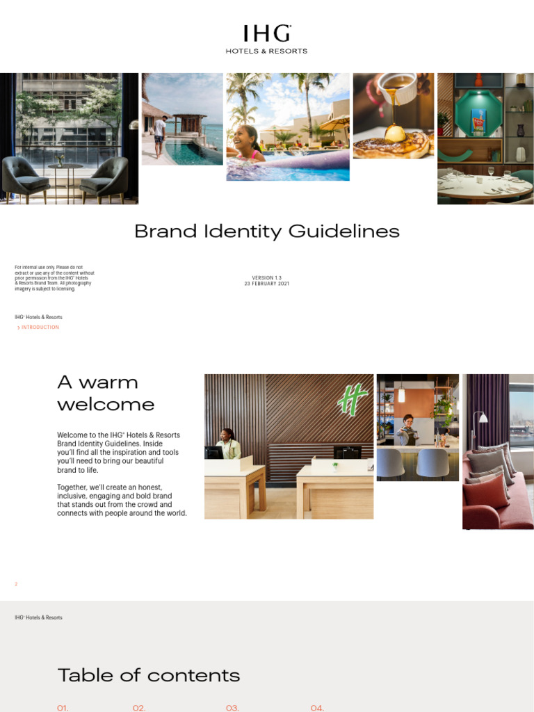 IHG Masterbrand VIS V1.3 | PDF | Brand | Logos