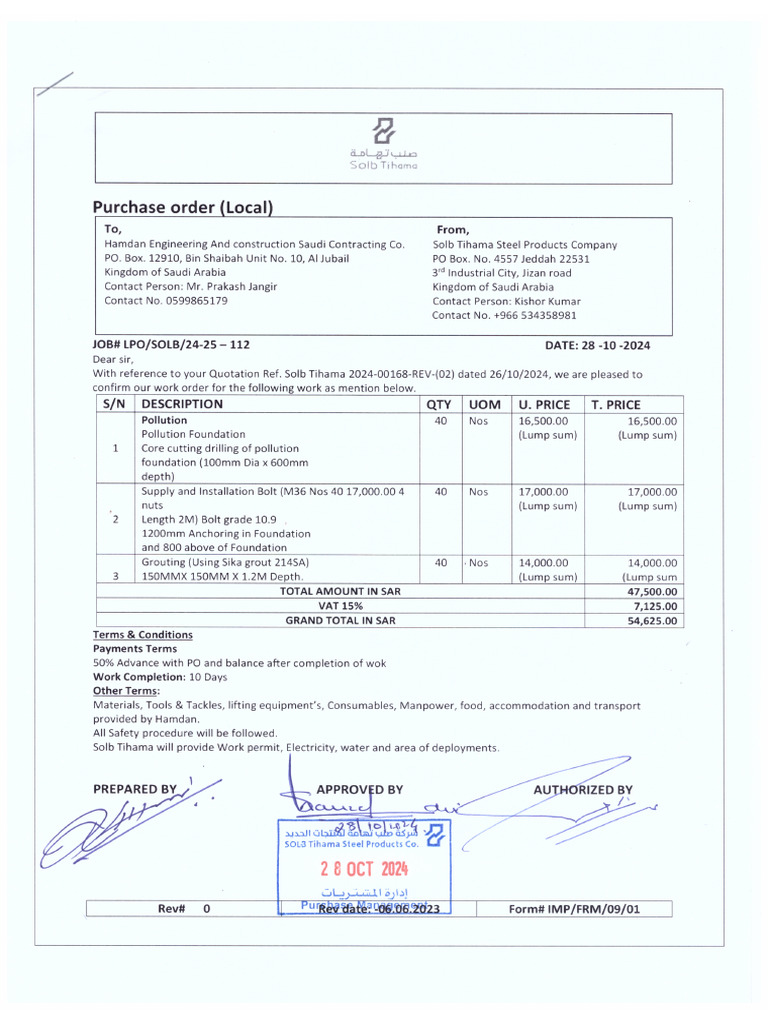Hamdan Eng. - Po - Pollution Foundation | PDF