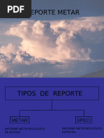 ComoLEER Un Metar | PDF | Ramas de meteorología | Nubes, Niebla Y ...
