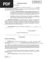 Statutory Declaration: Revised 11/11 VP Form 755 | PDF