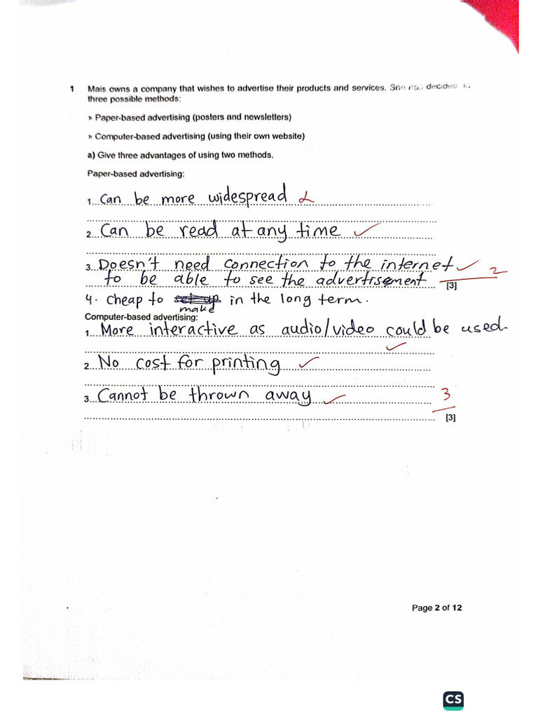 Grade 11 term 1 exam | PDF