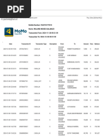 MTN MoMo Charges in Cameroon | PDF
