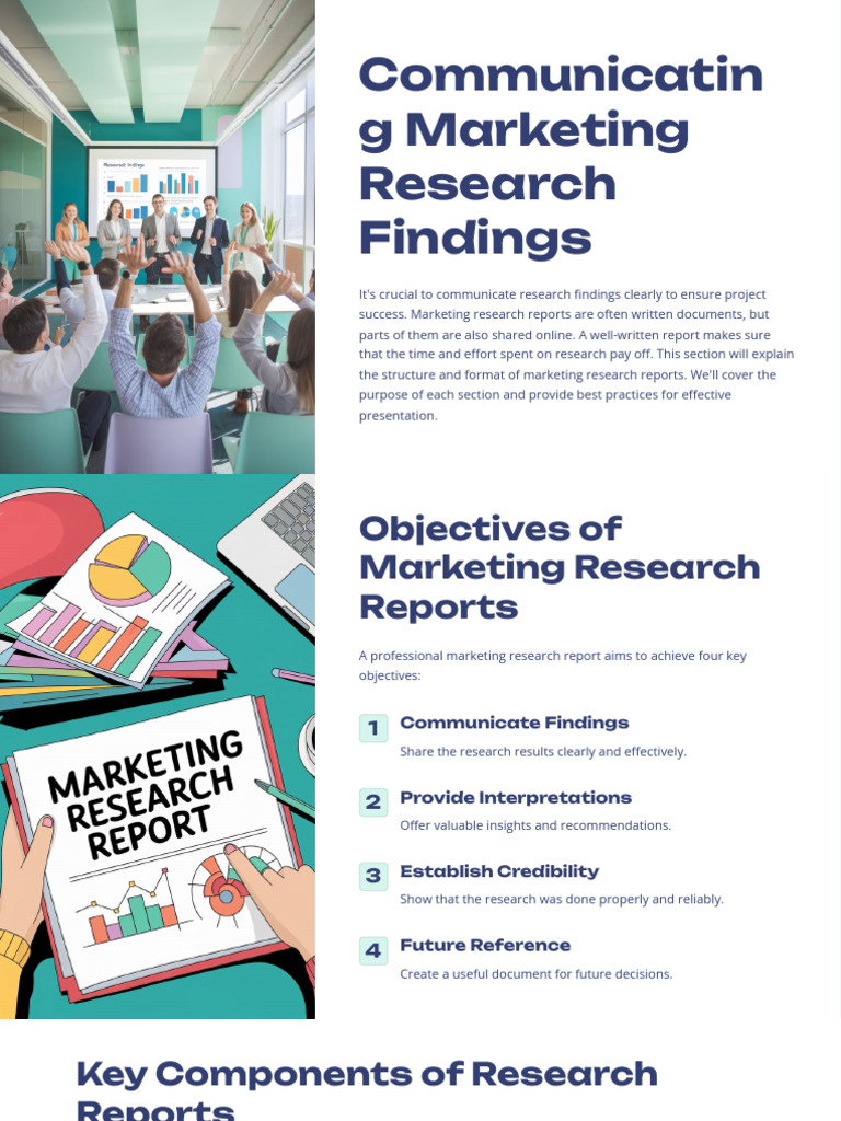 RMI 8.1 Communicating Marketing Research Findings | PDF | Data Analysis ...