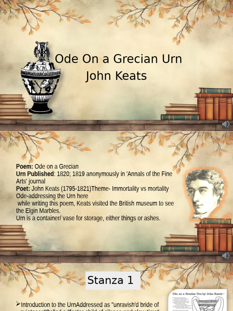 Ode On A Grecian Urn | PDF