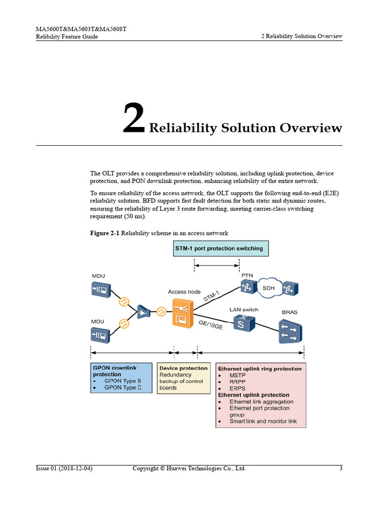 01-02 Reliability Solution Overview | PDF | Ethernet | Computer Engineering