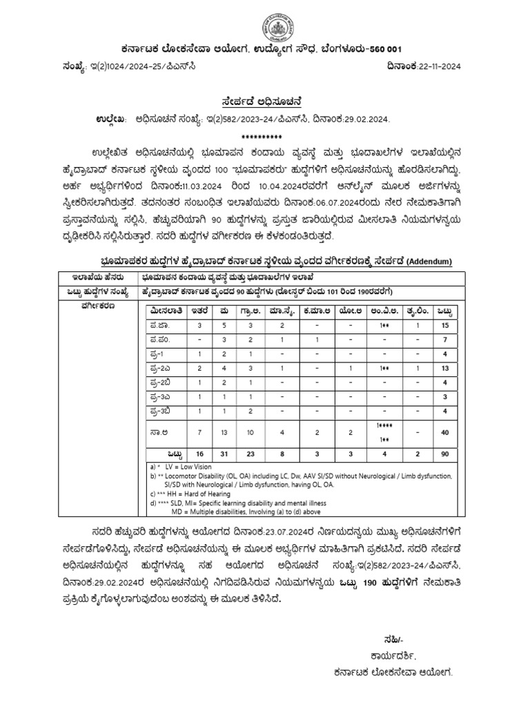Addendum Notification | PDF