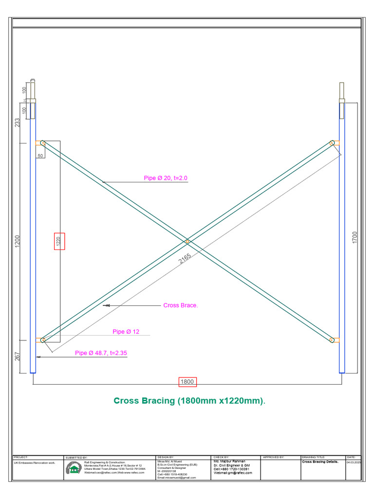 Cross Breching Details | PDF