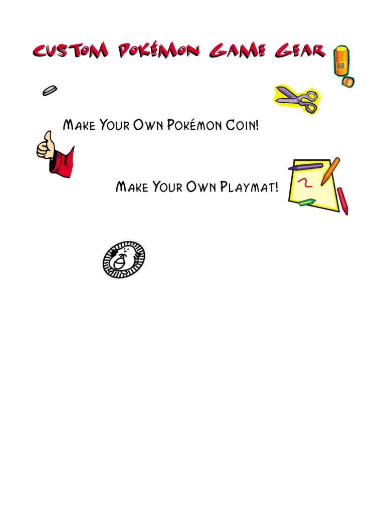 Custom Pokémon Game Gear | PDF