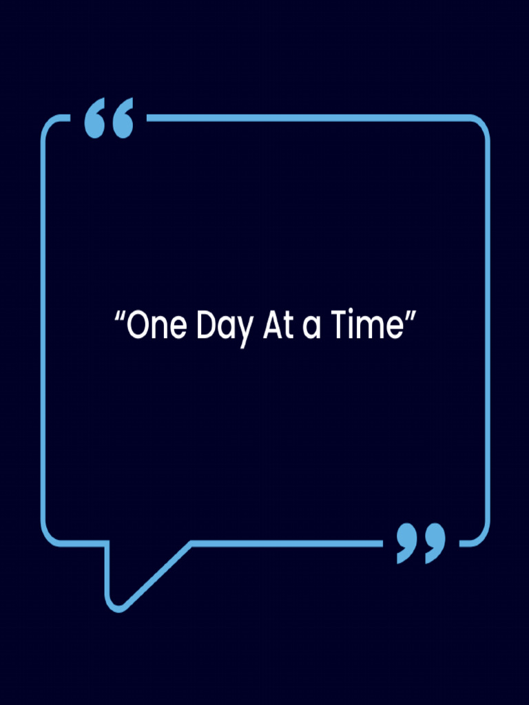 Free Printable AA Slogans Dark Blue | PDF