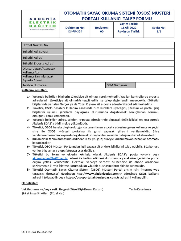 OS FR 354 15.08.2022 180554 Form - 354 | PDF