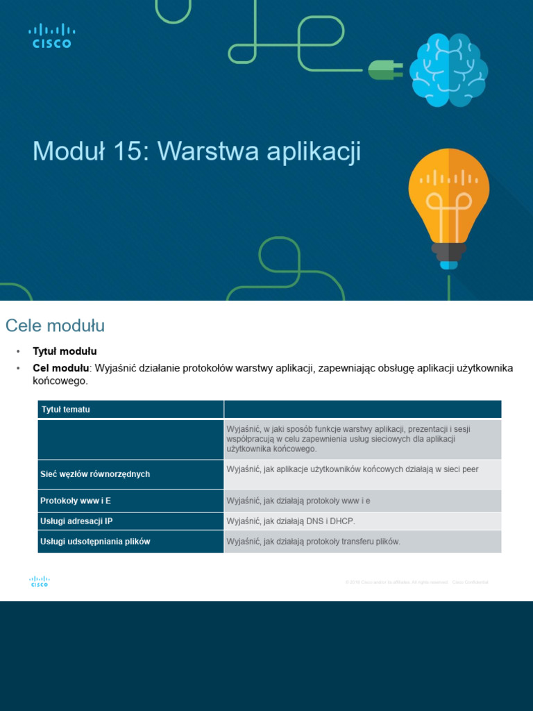 ITN - Module - 15 Warstwa Aplikacji | PDF