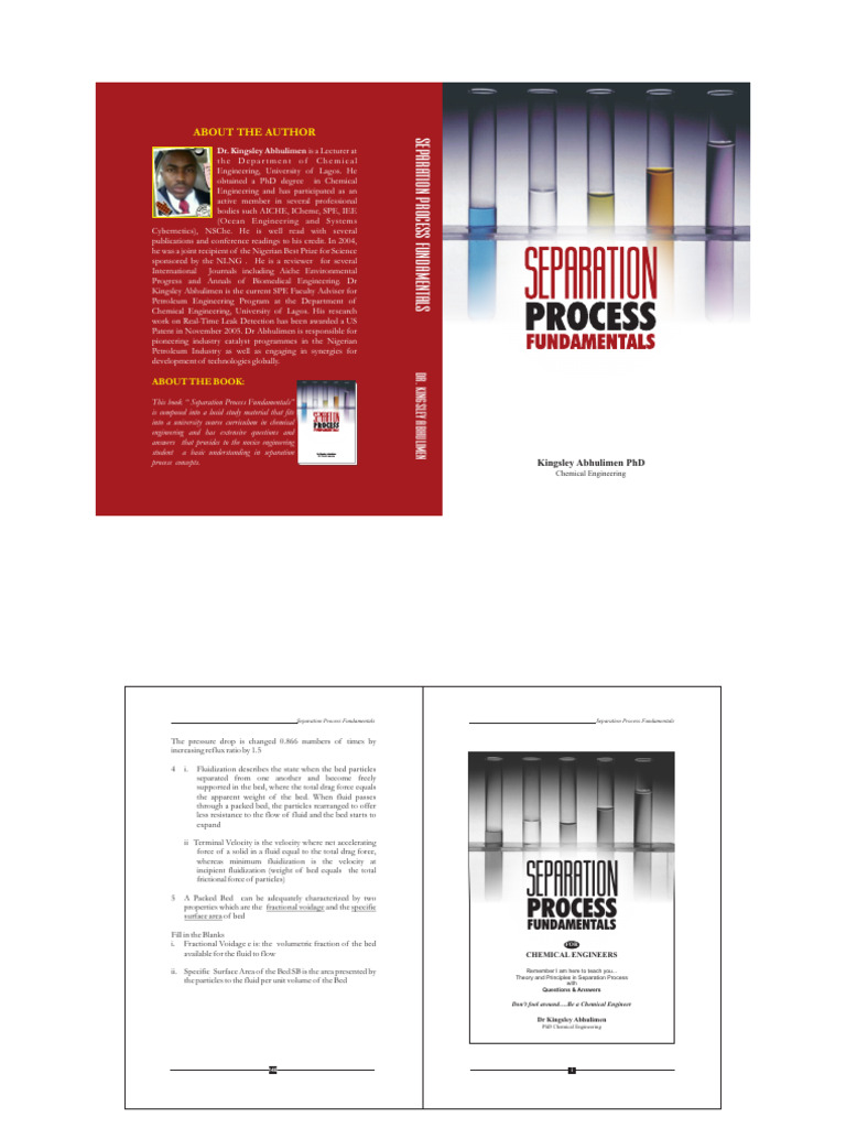 Abhulimen's Separation Book Original | PDF | Drag (Physics) | Soft Matter