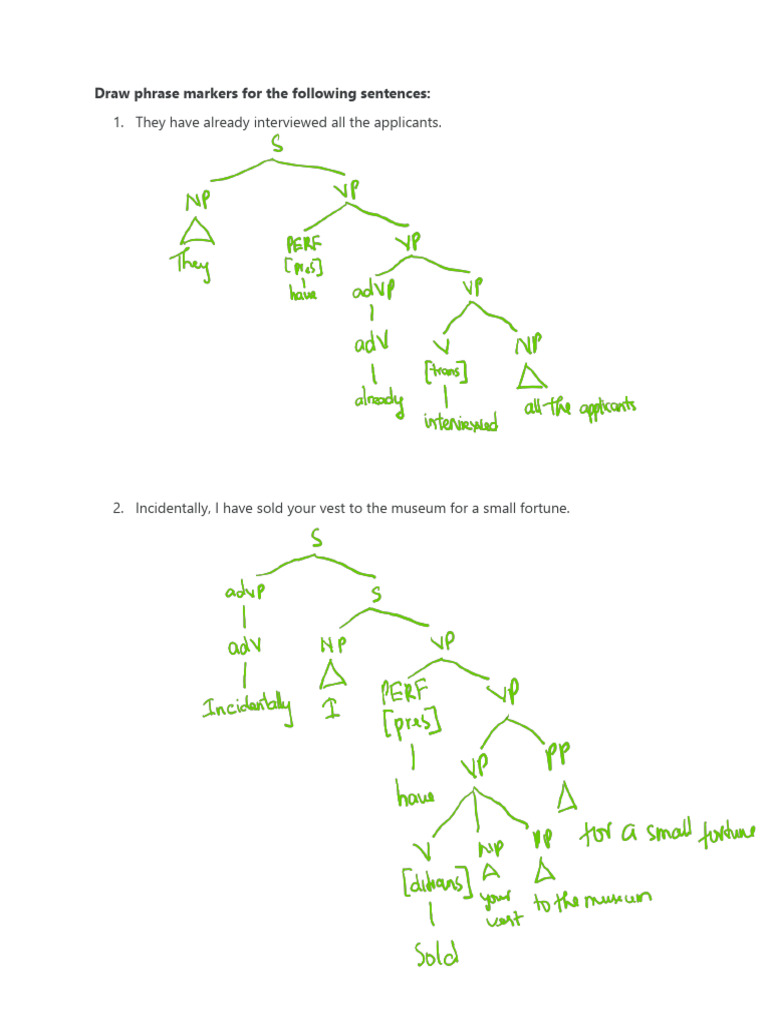 2024 - Exercises - Chapter 6 - AUX VP | PDF