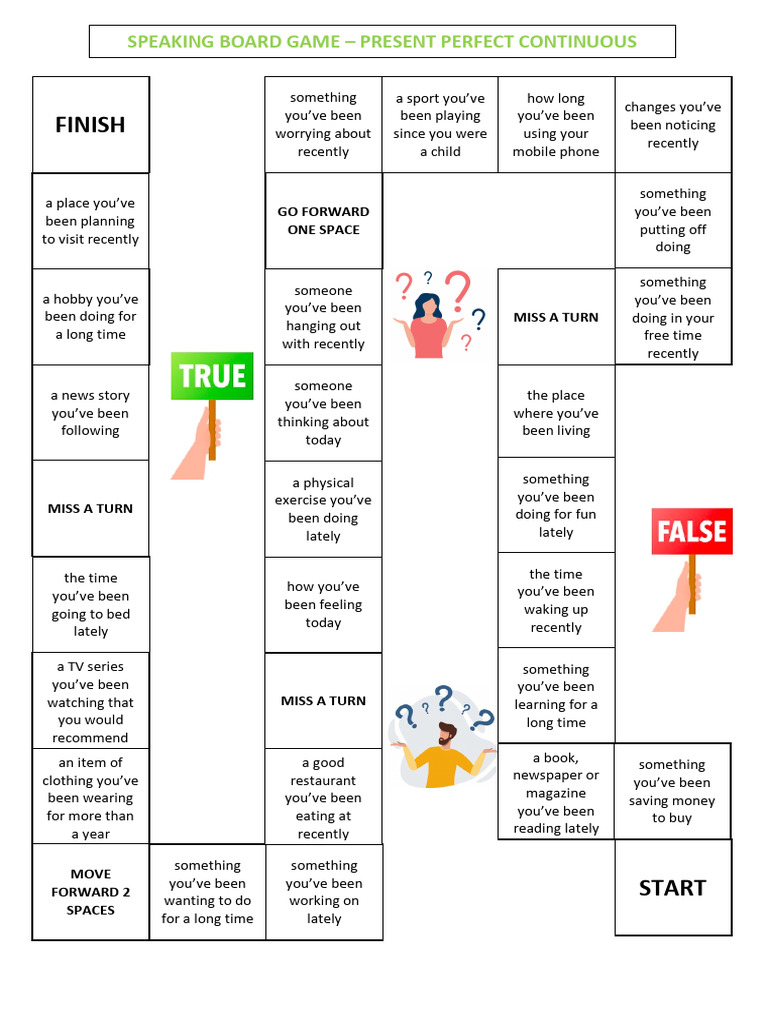 Present Perf Cont Board Game | PDF