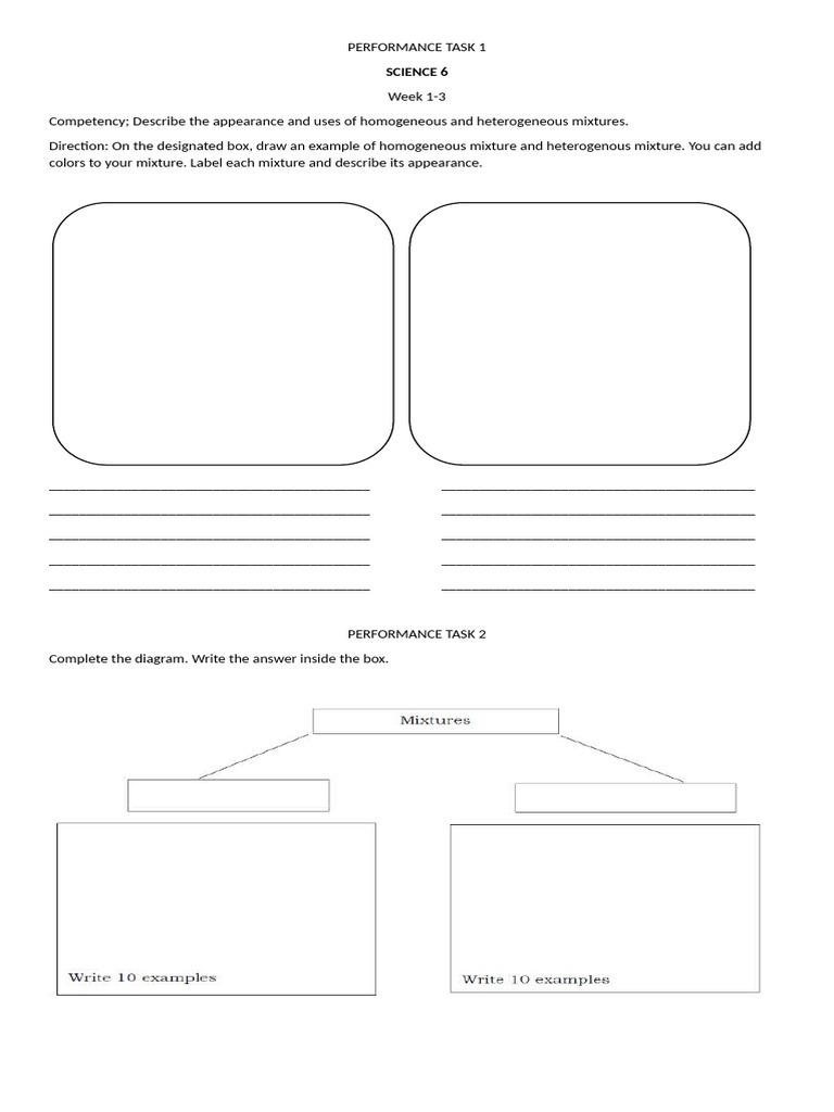PERFORMANCE TASK 1 | PDF