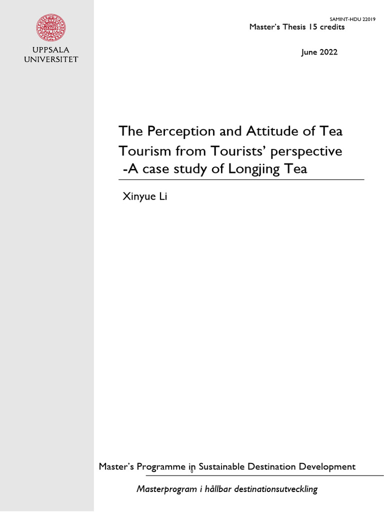 FULLTEXT01 | PDF | Attitude (Psychology) | Survey Methodology