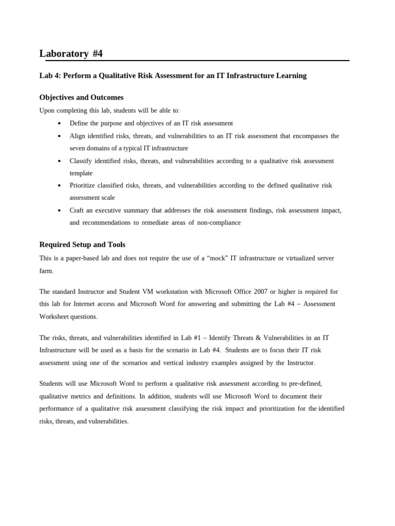HE186526_VuMinhQuan_Lab04 | PDF | Risk | Risk Assessment