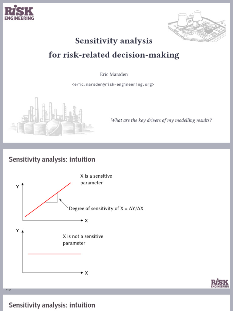 slides-sensitivity-analysis | PDF | Sensitivity Analysis | Applied Mathematics