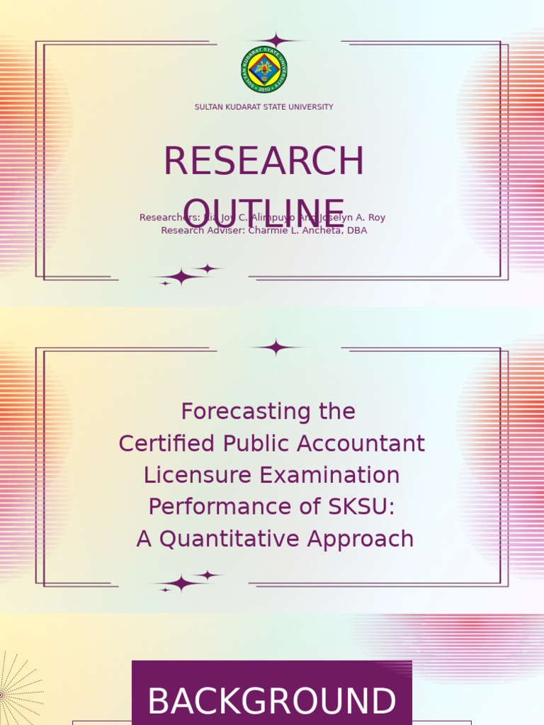 Research Powerpoint Presentation Sample | PDF | Methodology | Forecasting