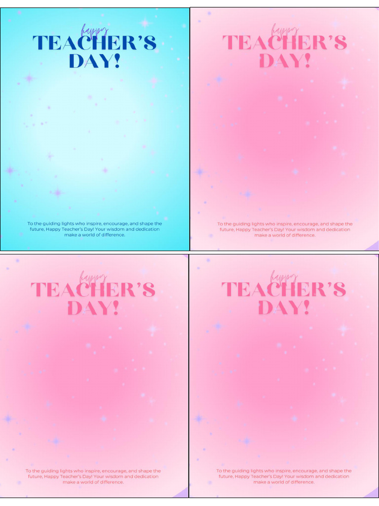 Teachers Day | PDF