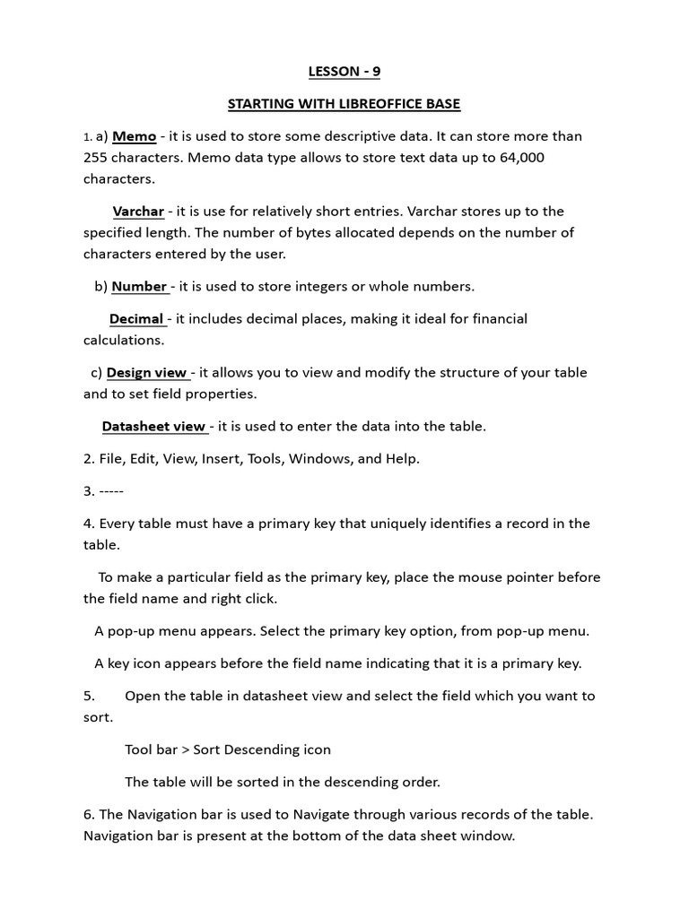 DBMS Lesson - 2 | PDF