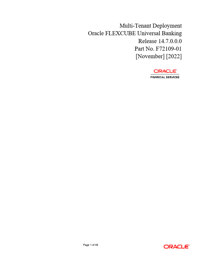 Multi-Tenant Deployment | PDF | Protein Data Bank | Databases