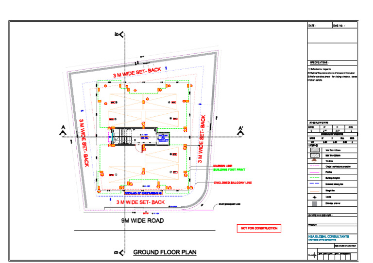 Working Drawing Ground Floor 2.10.2021-Model | PDF