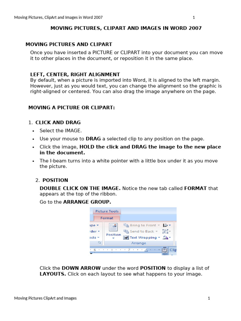 Moving Pictures Clipart and Images | PDF