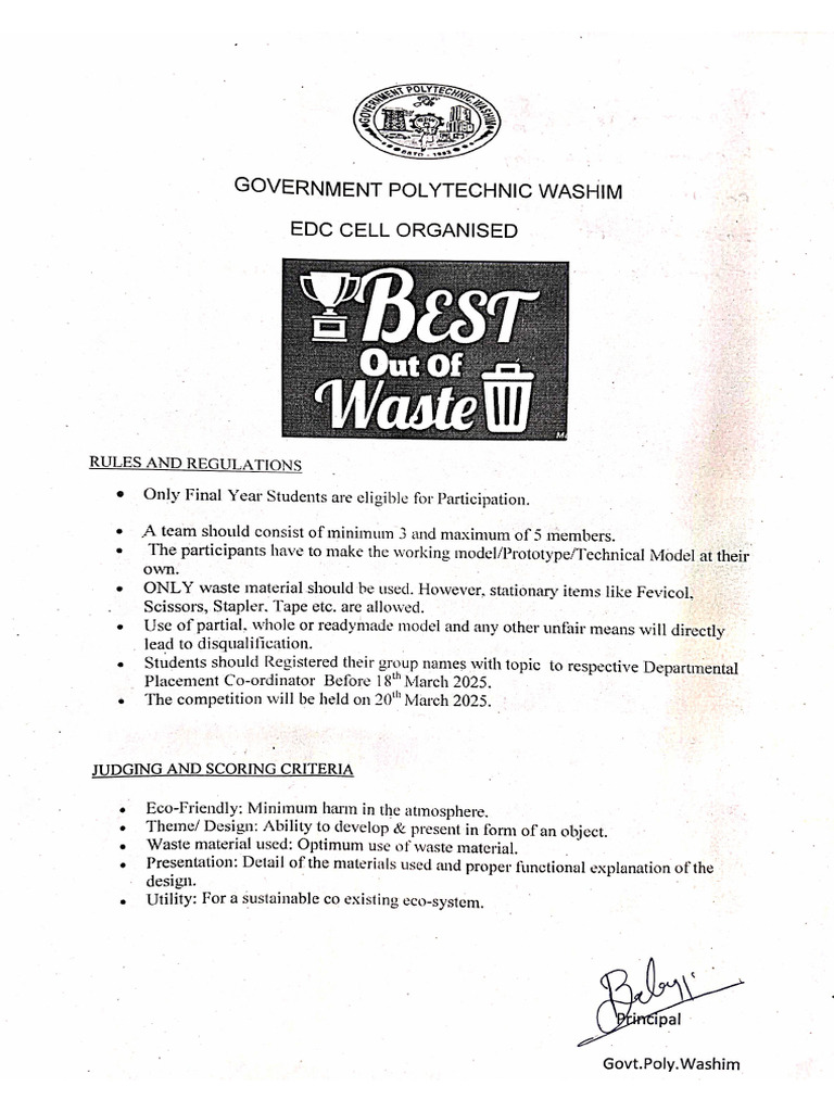 Best Out of Waste | PDF
