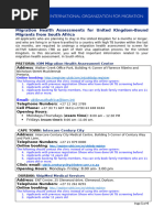 IOM Lagos Medical Booking Guide | PDF