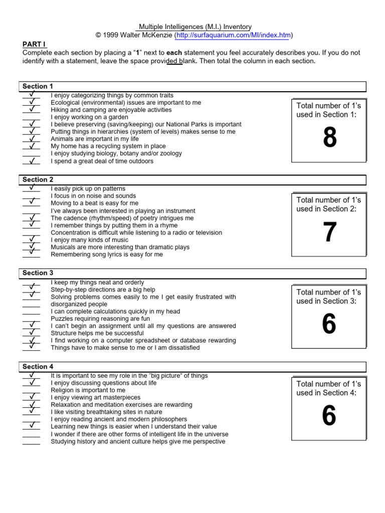 Multiple-Intelligences-Inventory - PDF 20250313 144927 0000 | PDF ...