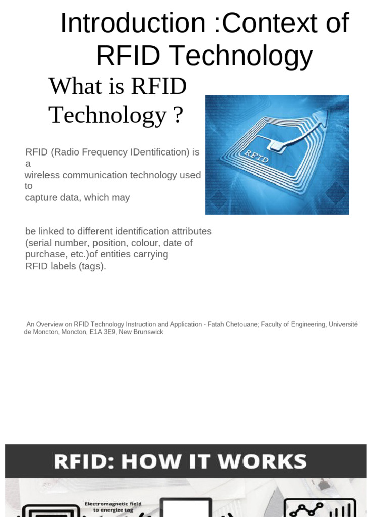 Application of RFID Systems in SCM | PDF | Radio Frequency ...