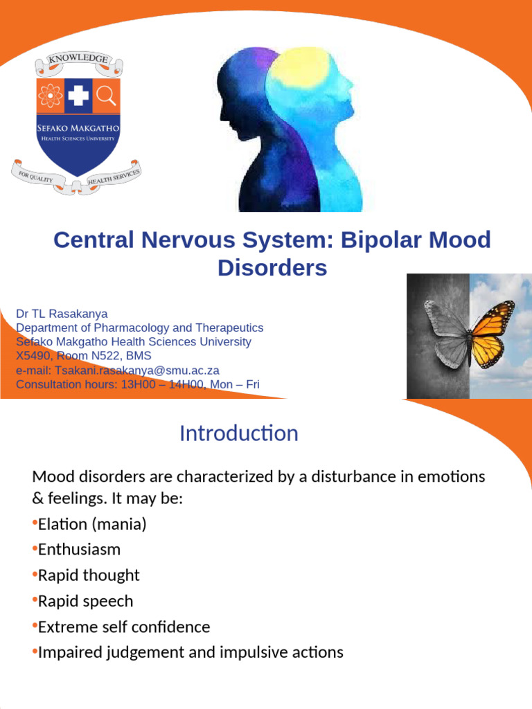BDT II BOH Central Nervous System Bipolar Mood Disorders 2025 | PDF ...