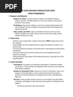 FSY Packing List | PDF | Clothing | Dress