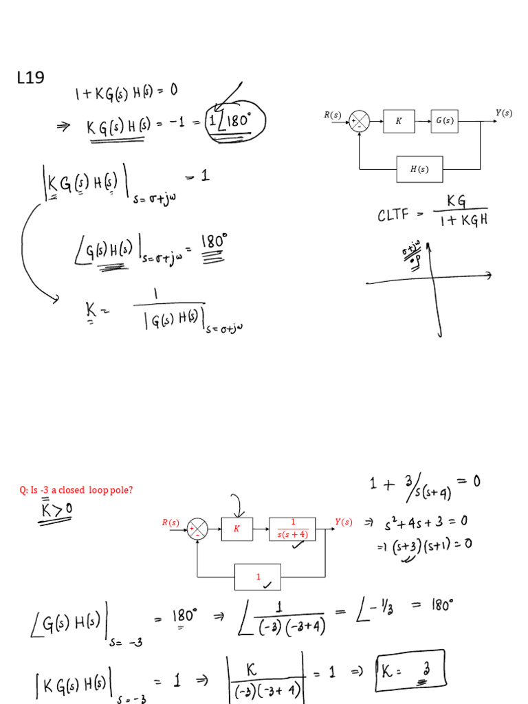 Lecture-19-Intro_to_Root_Locus | PDF | Mathematical Concepts | Mathematical Objects