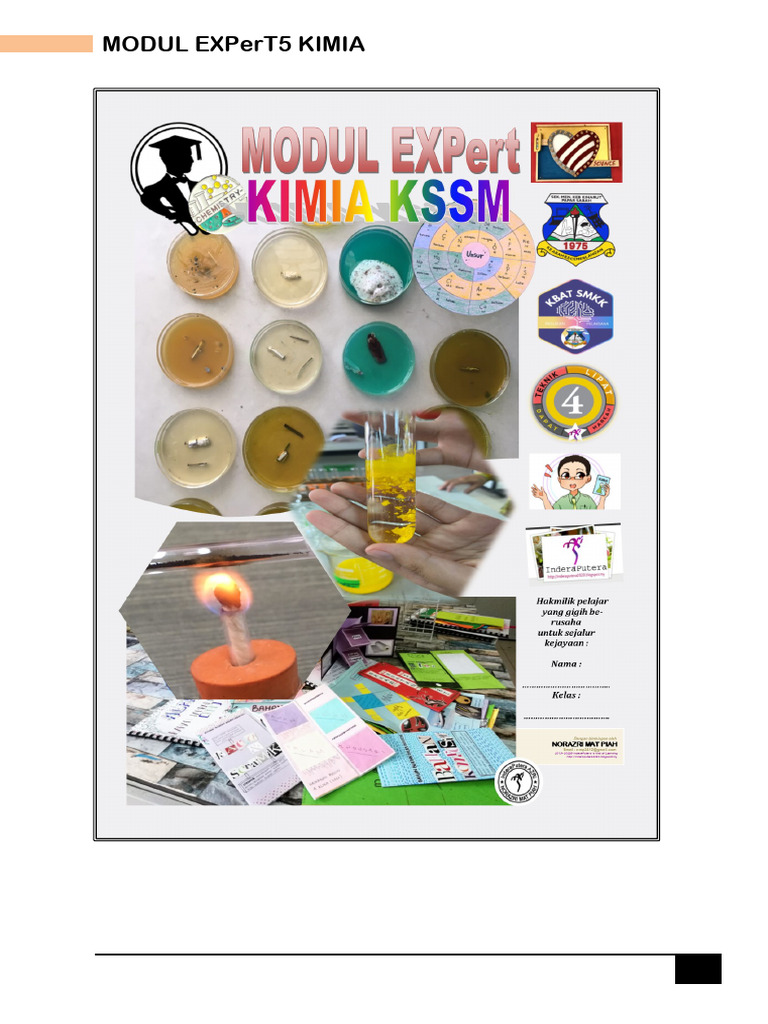 2023 Modul Expert Kimia t5 Final | PDF