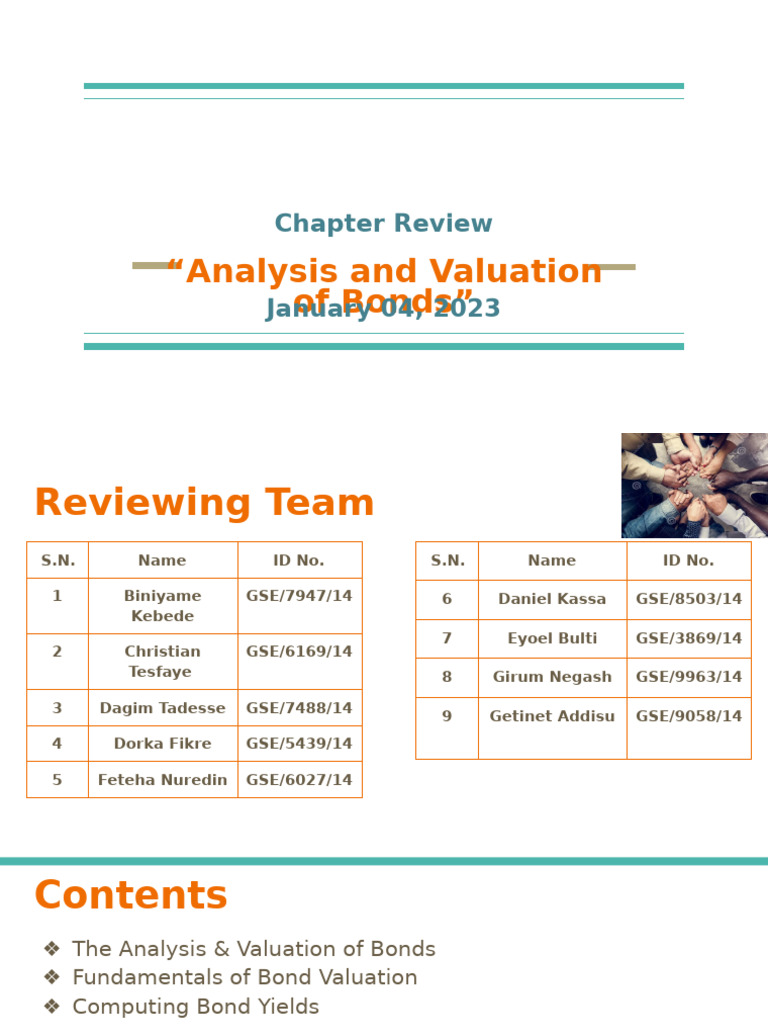 Chapter 6- Analysis and Valuation of Bonds - pptx | PDF | Bonds (Finance) | Yield Curve