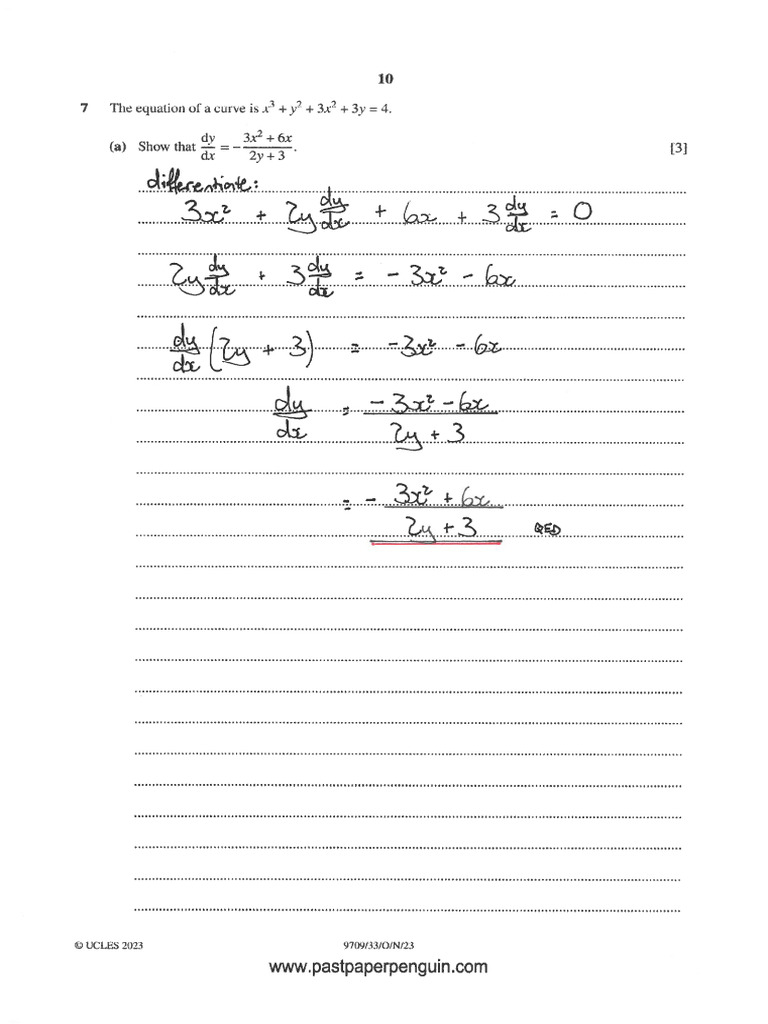 A Implicit Differentiation | PDF